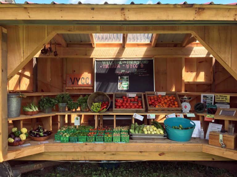 Farm Stand - Vermont Youth Conservation Corps