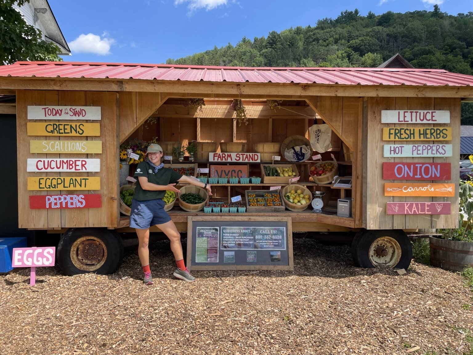 Farm Stand - Vermont Youth Conservation Corps